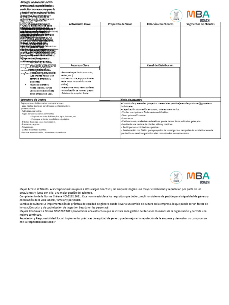 Modelo Canvas - Entregable - N°2 - Original | PDF | Business | Negocios económicos