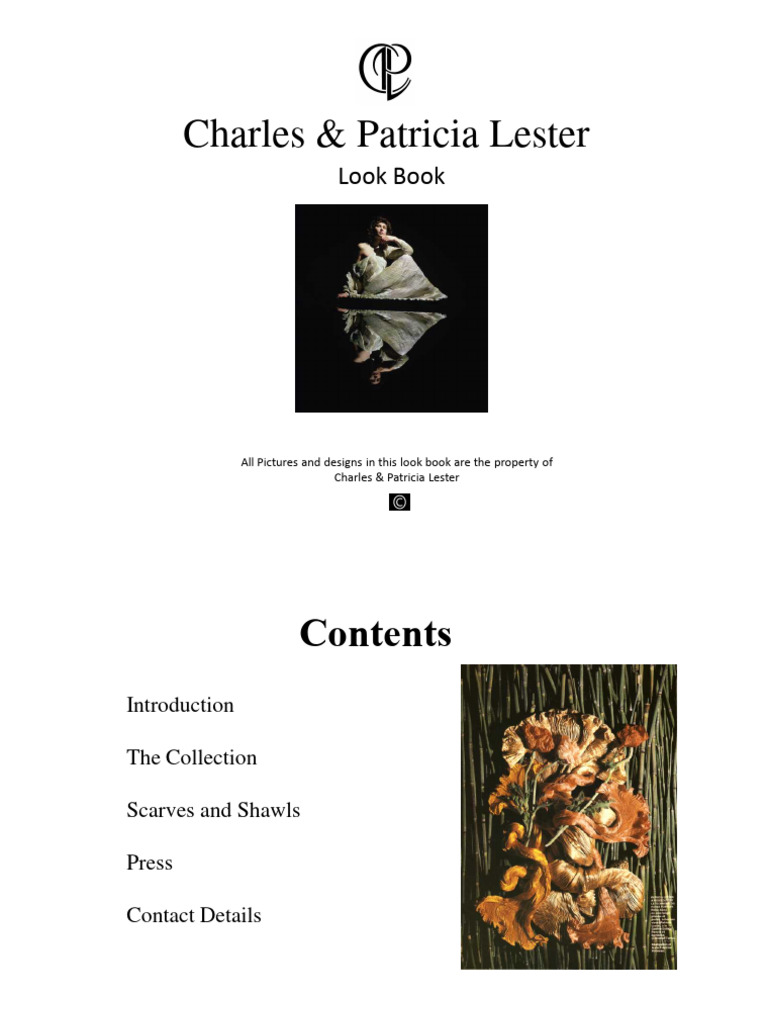 Charles & Patricia Lester Look Book | PDF | Clothing | Textiles