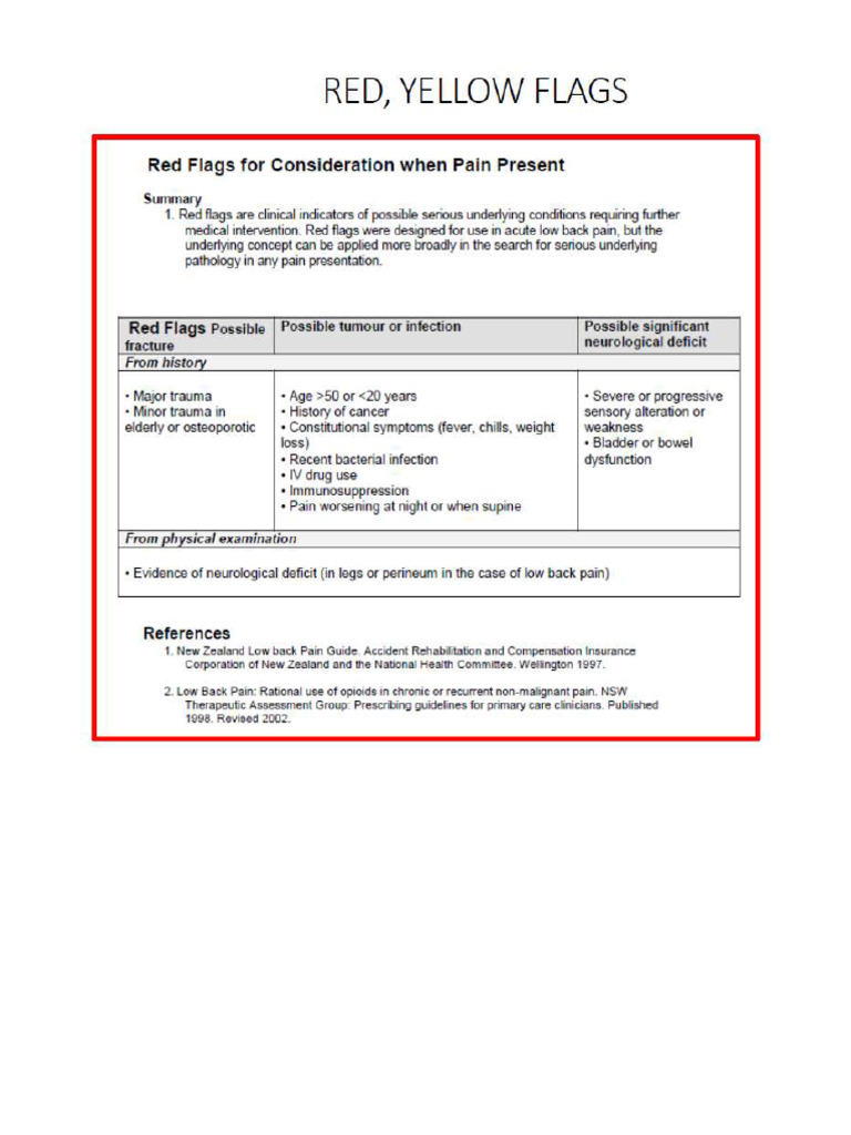 Red, Yellow, Flags | PDF