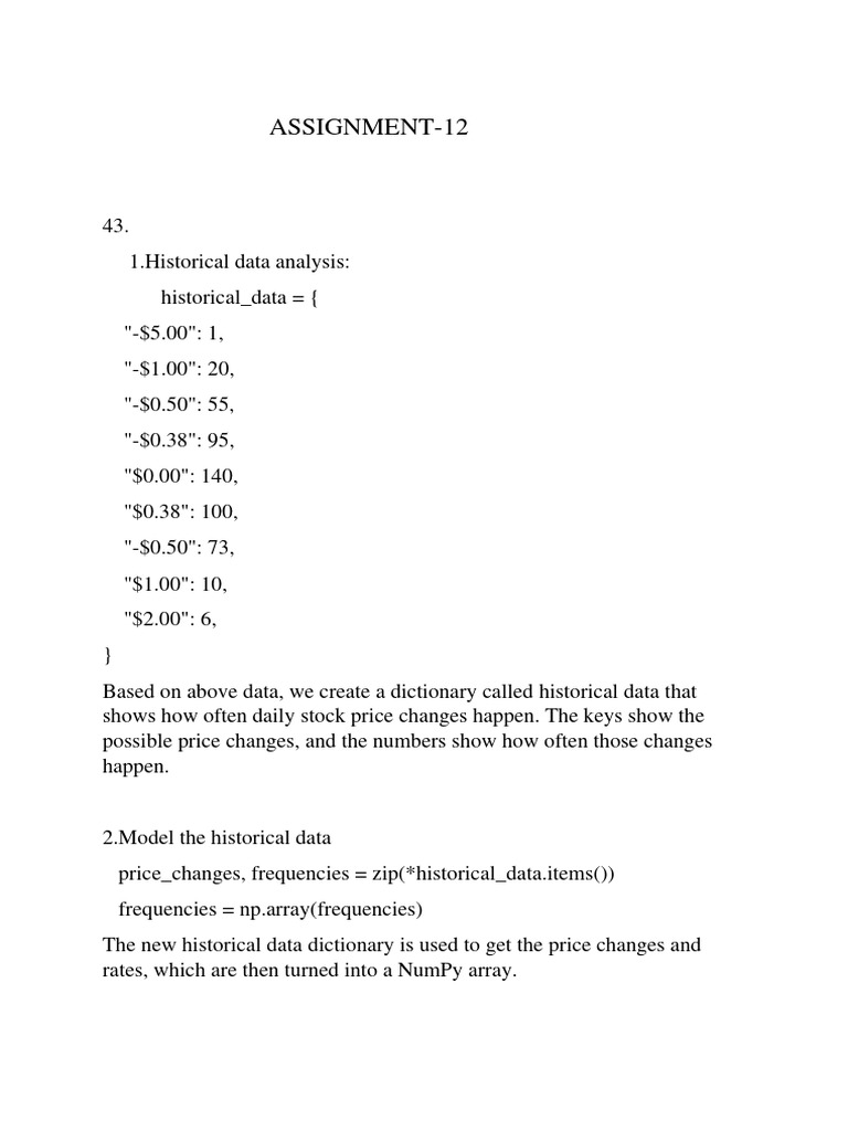 Assignment 12 | PDF | Normal Distribution | Statistics