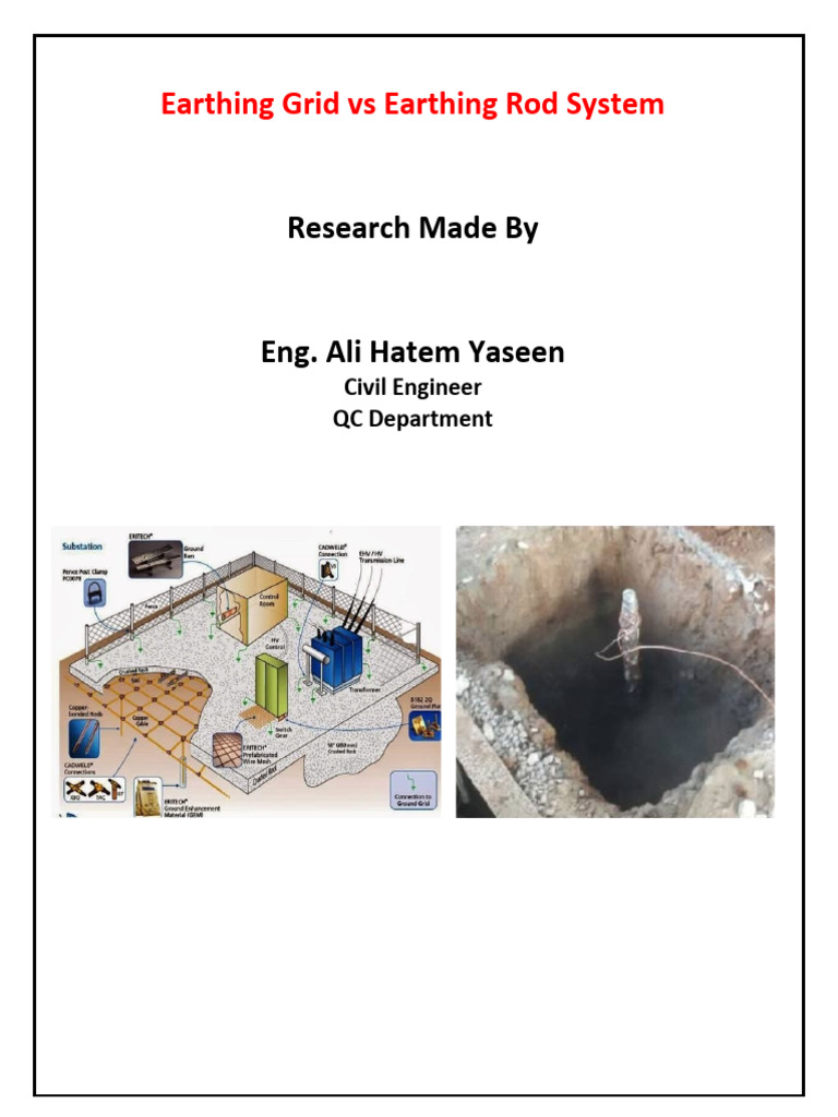 Earthing Grid vs Rod Systems Explained | PDF | Electrical Equipment ...