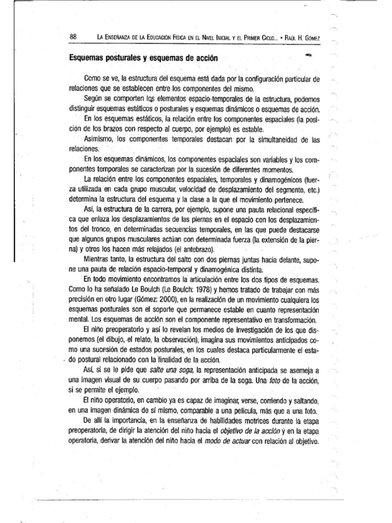 Esquemas de Accion | PDF