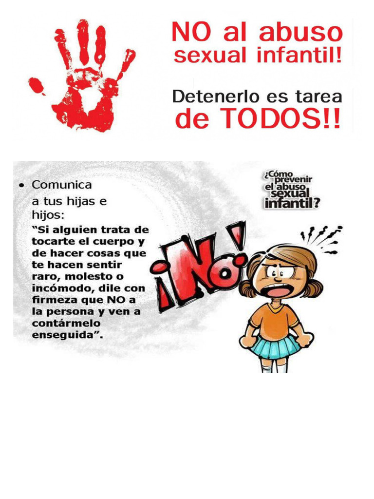 AFIChes prevencion de violencia sexual | PDF