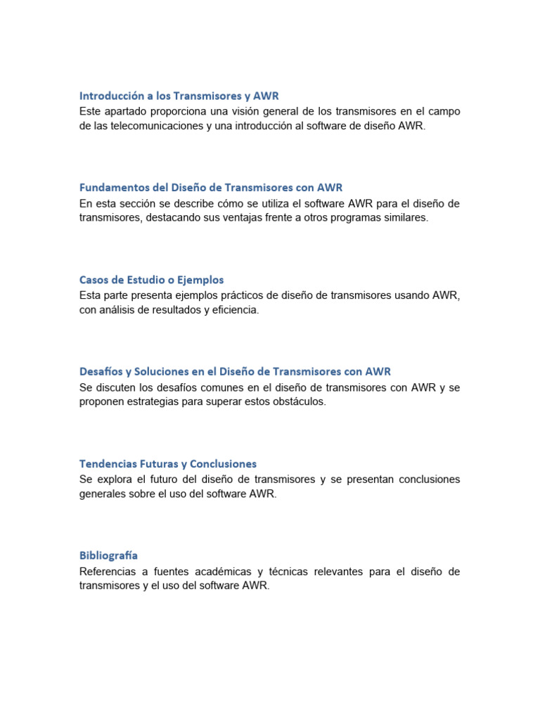 Articulo Transmisores y Software AWR | PDF