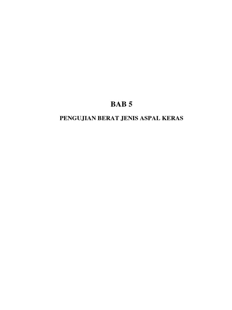 L BJ Aspal Bab 5 | PDF