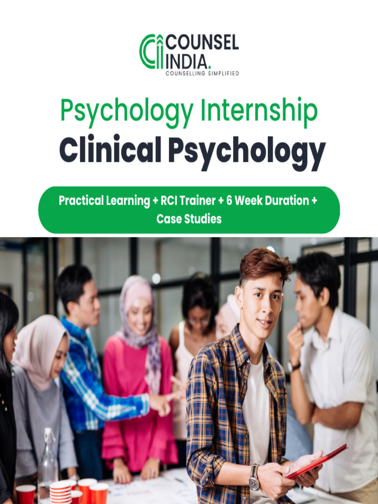 Psychology Internship Clinical Psychology 1695105676 | PDF | Mental ...