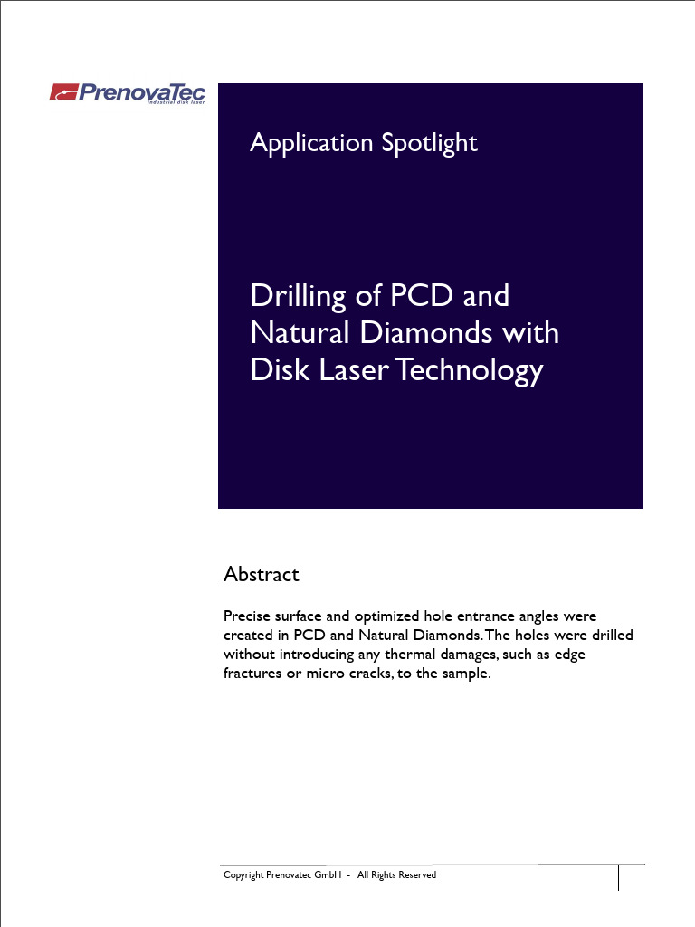 Drilling PCD | PDF