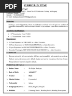 CA Inter Resume Format | PDF | Cognition | Cognitive Science
