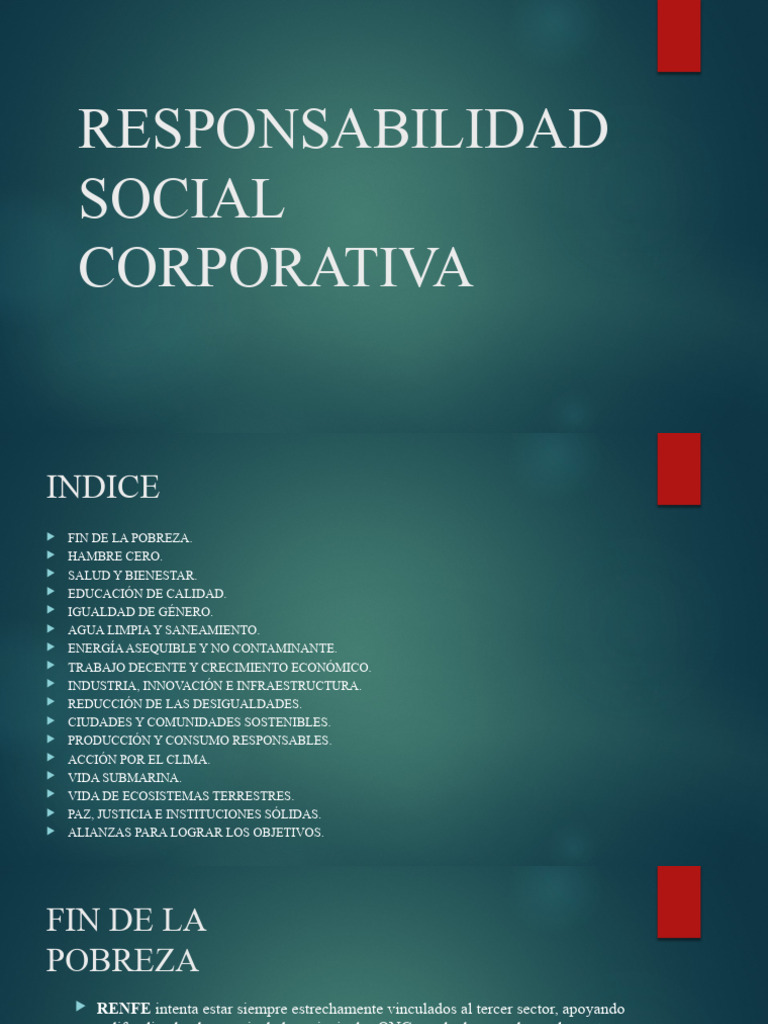 Responsabilidad Social Corporativa | PDF | Energía renovable | Economias