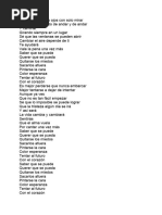 Color Esperanza Letra | PDF | Ocio