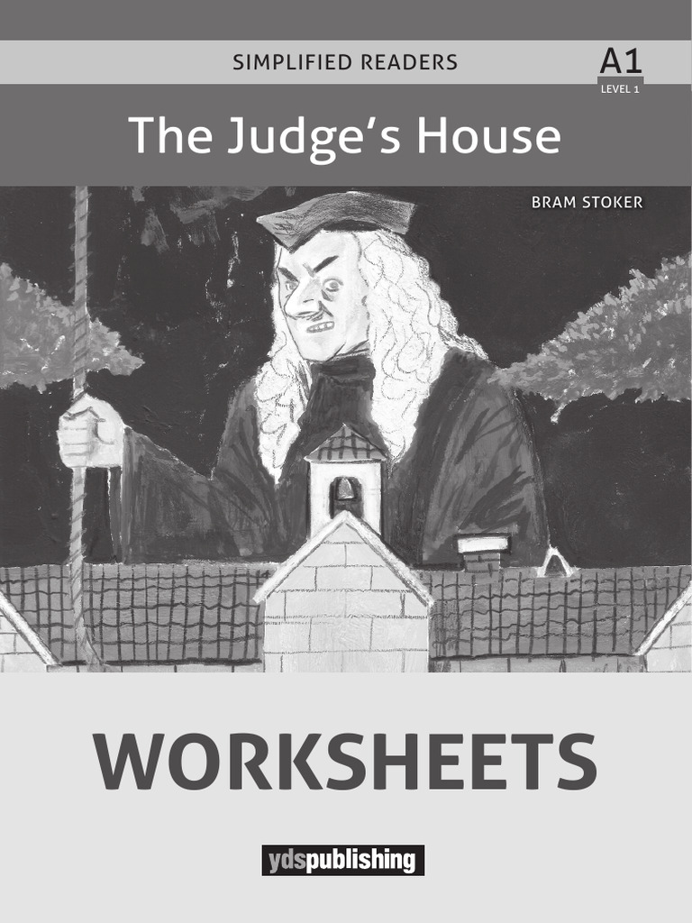 A1 - THE JUDGES HOUSE WORKSHEETS | PDF | Horror Fiction | Bram Stoker