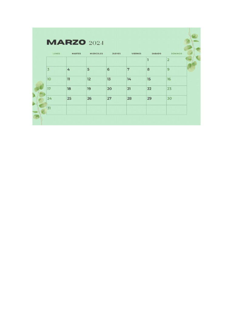 MARZO | PDF
