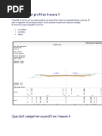 Profils en Long et en Travers: Guide Technique | PDF | Dessin