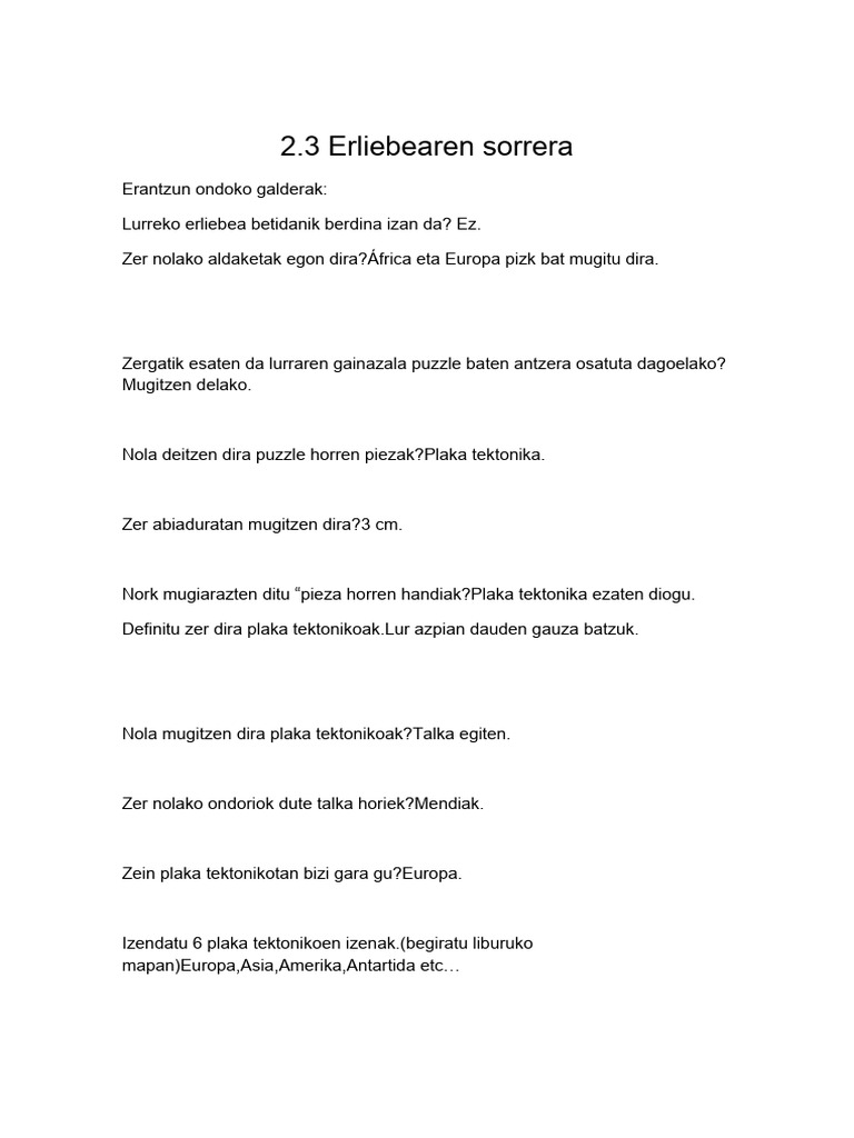 2.3 Tolesdurak Eta Failak Erliebearen Eraketa - Docx Fitxategiaren ...