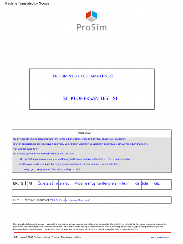 PSPS EX EN-Cyclohexane-Plant | PDF