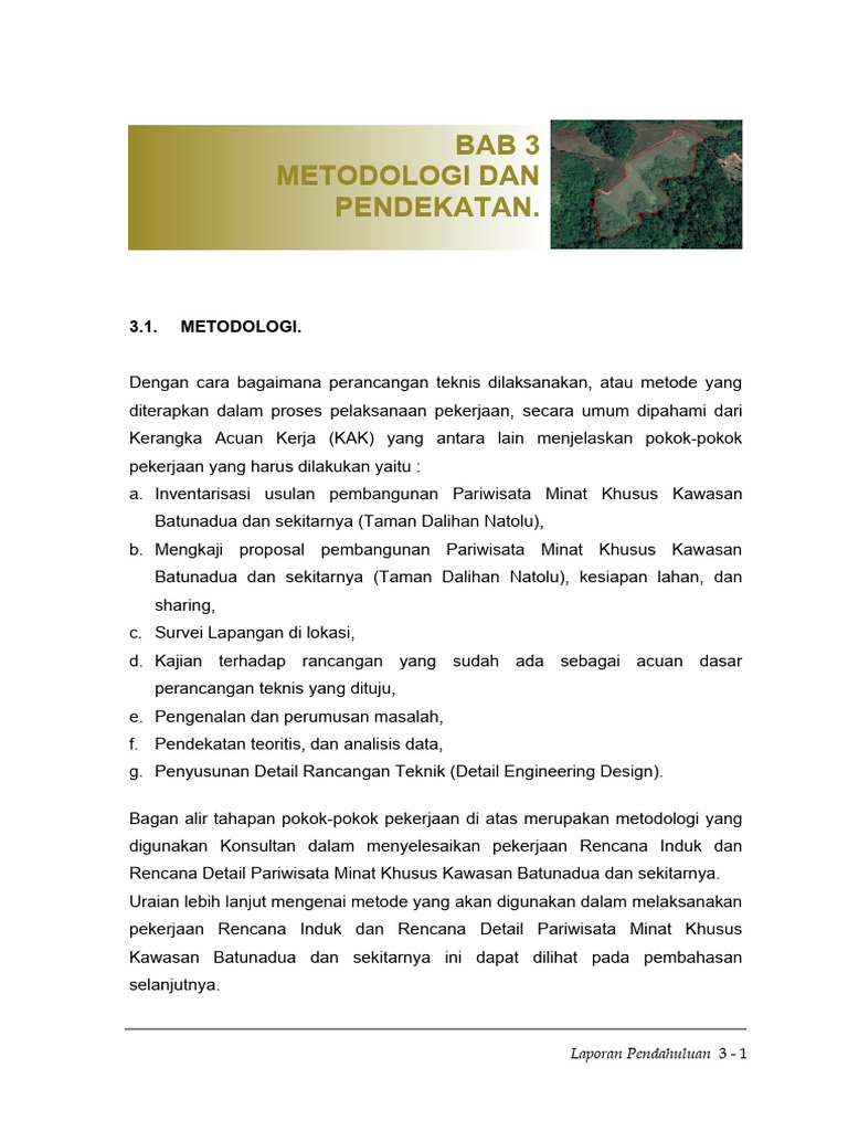 Pend. - Bab3 Metodologi Dan Pendekatan | PDF