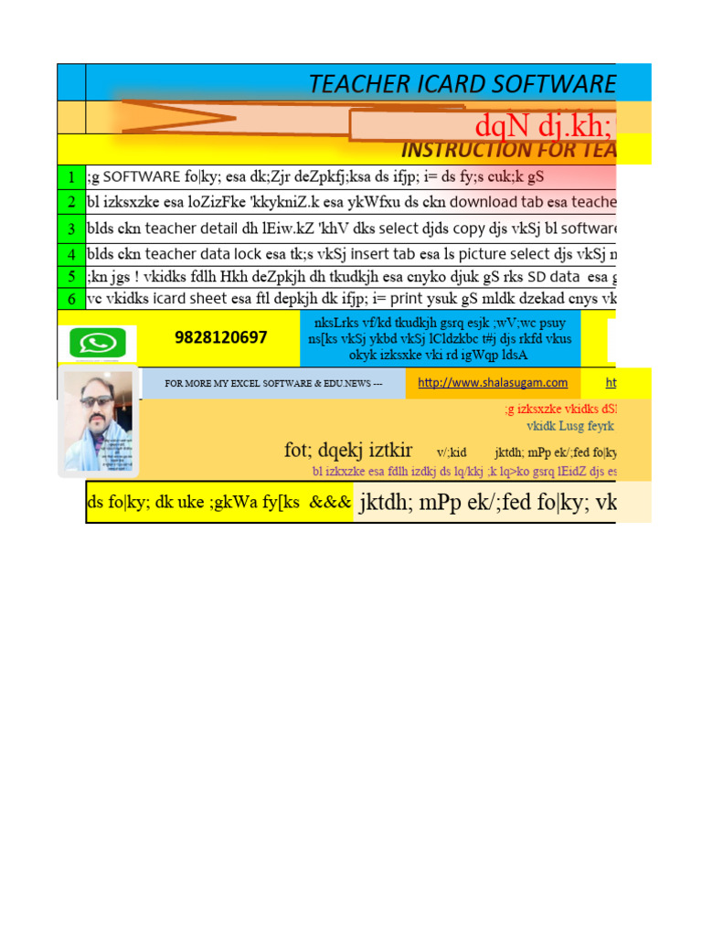 Teacher Icard Programme Pdf