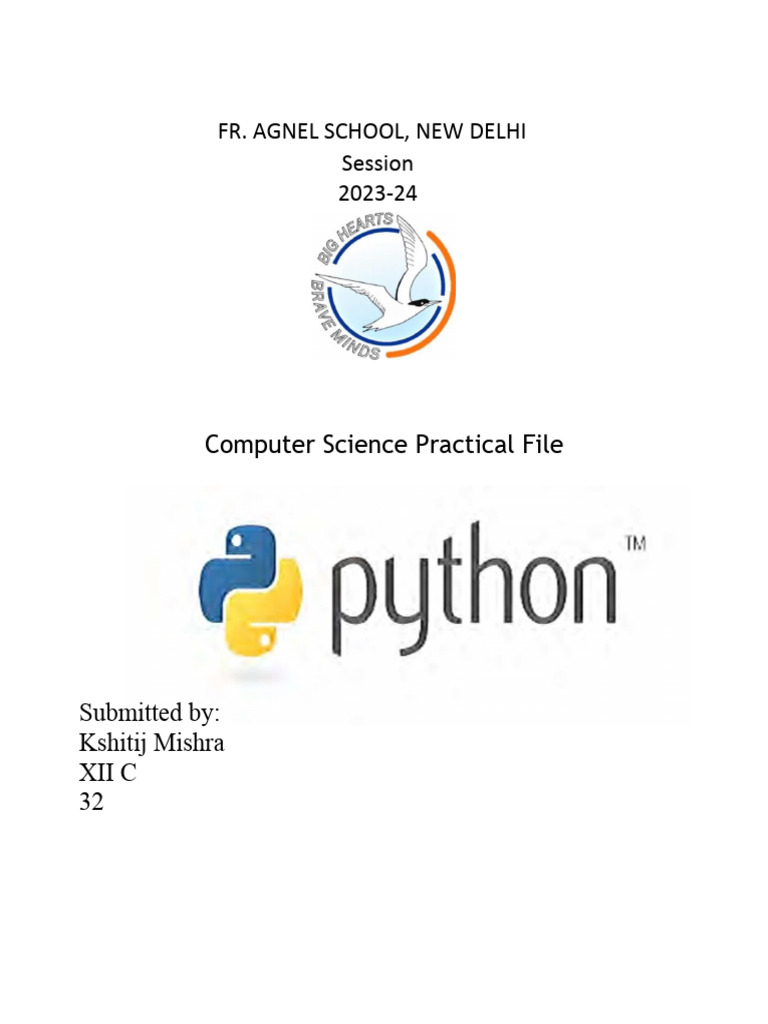 Computer Science File Kavya | PDF | Computing | Data