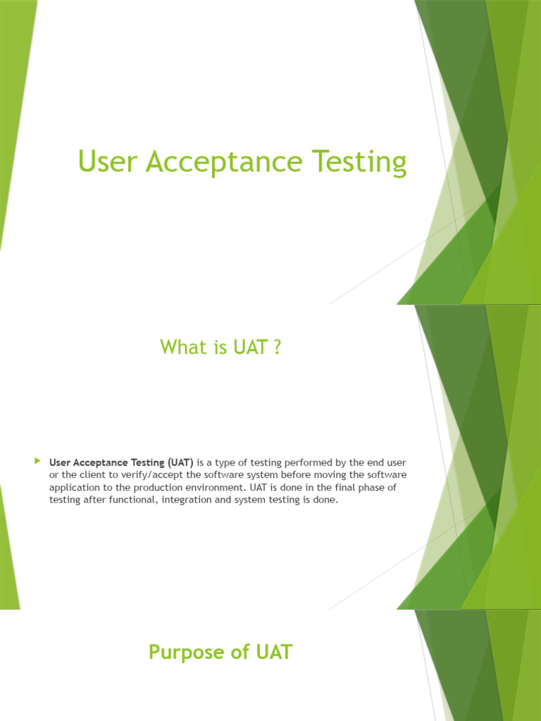 User Acceptance Testing | PDF | Software Testing | Engineering