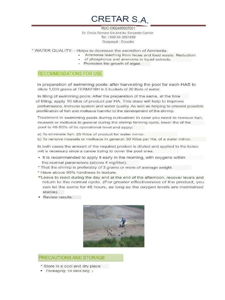 Ficha Tecnica Termifish Saponina CRETAR - Compressed - Page 0002 ...