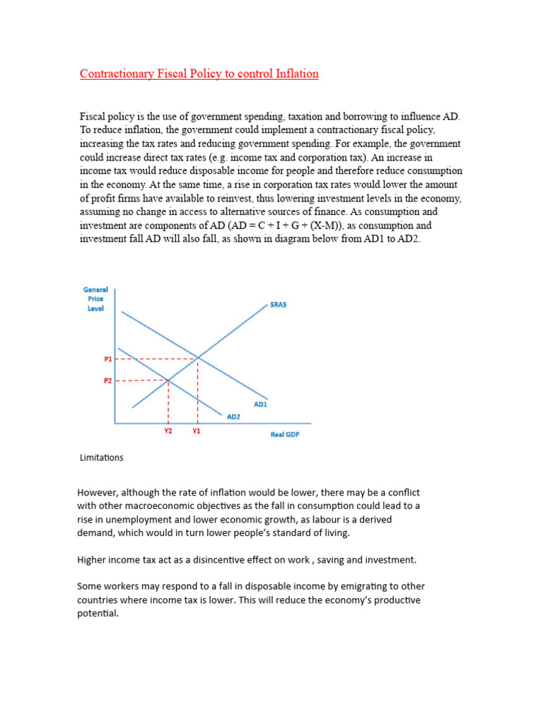 Fiscal Policy To Achieve Economic Objectives | PDF | Fiscal Policy | Government Spending