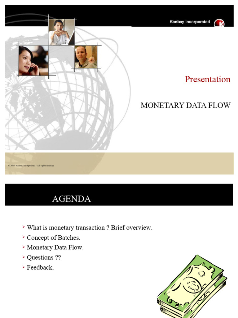 Monetary Data Flow. | PDF | Debits And Credits | Financial Transaction