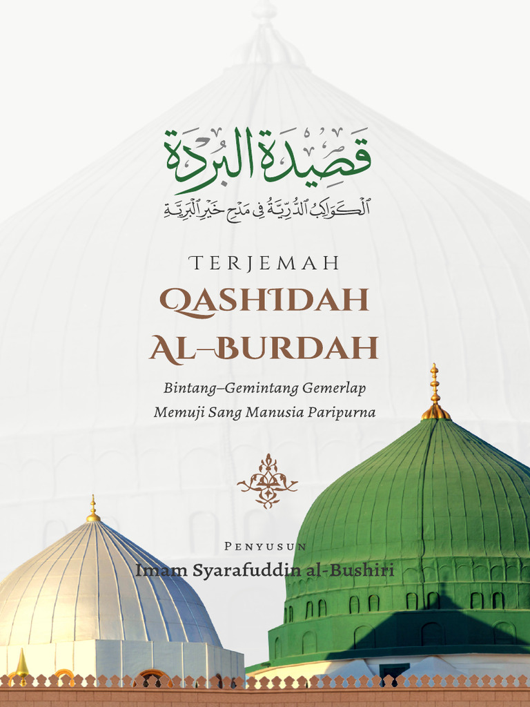 Terjemah Qashidah Burdah Edisi 4-1 | PDF