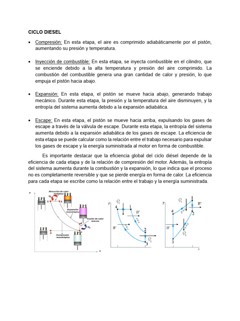 Diesel Brayton Otto | PDF | Máquinas | Ingeniería mecánica Diesel Brayton Otto | PDF | Máquinas | Ingeniería mecánica