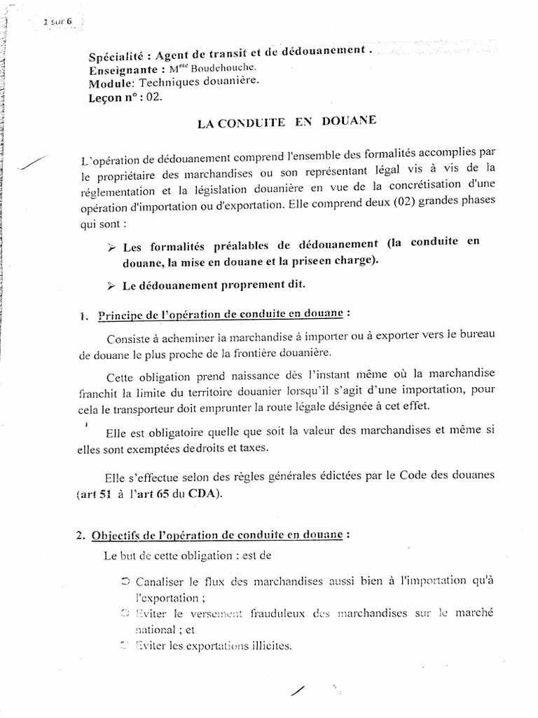 Douane 22222 | PDF