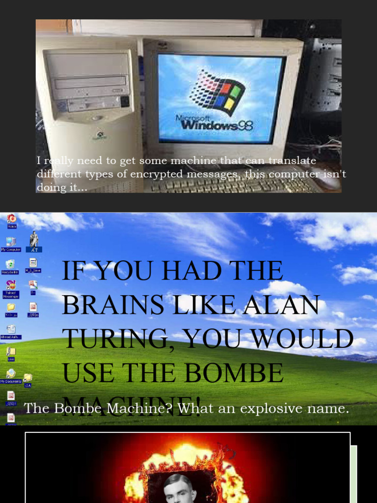 Alan Turing Powerpoint | PDF | Alan Turing | Cryptography