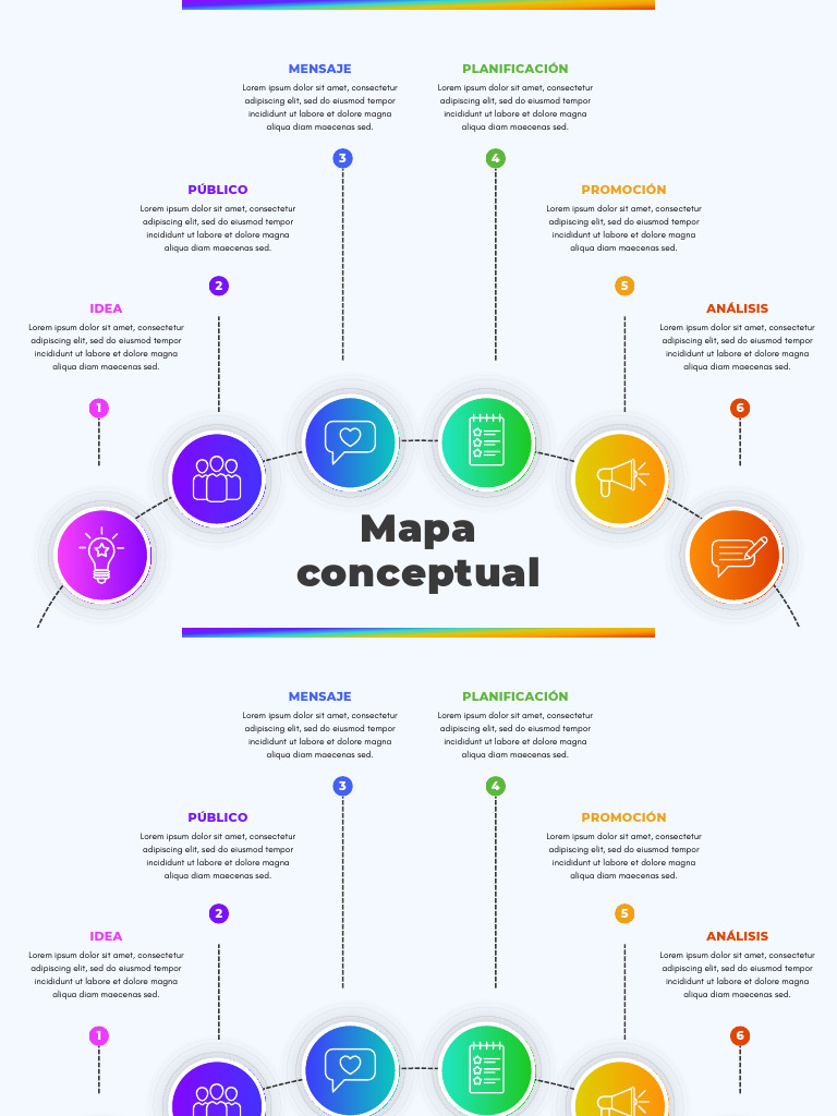 Blue Creative Mind Map Graph | PDF
