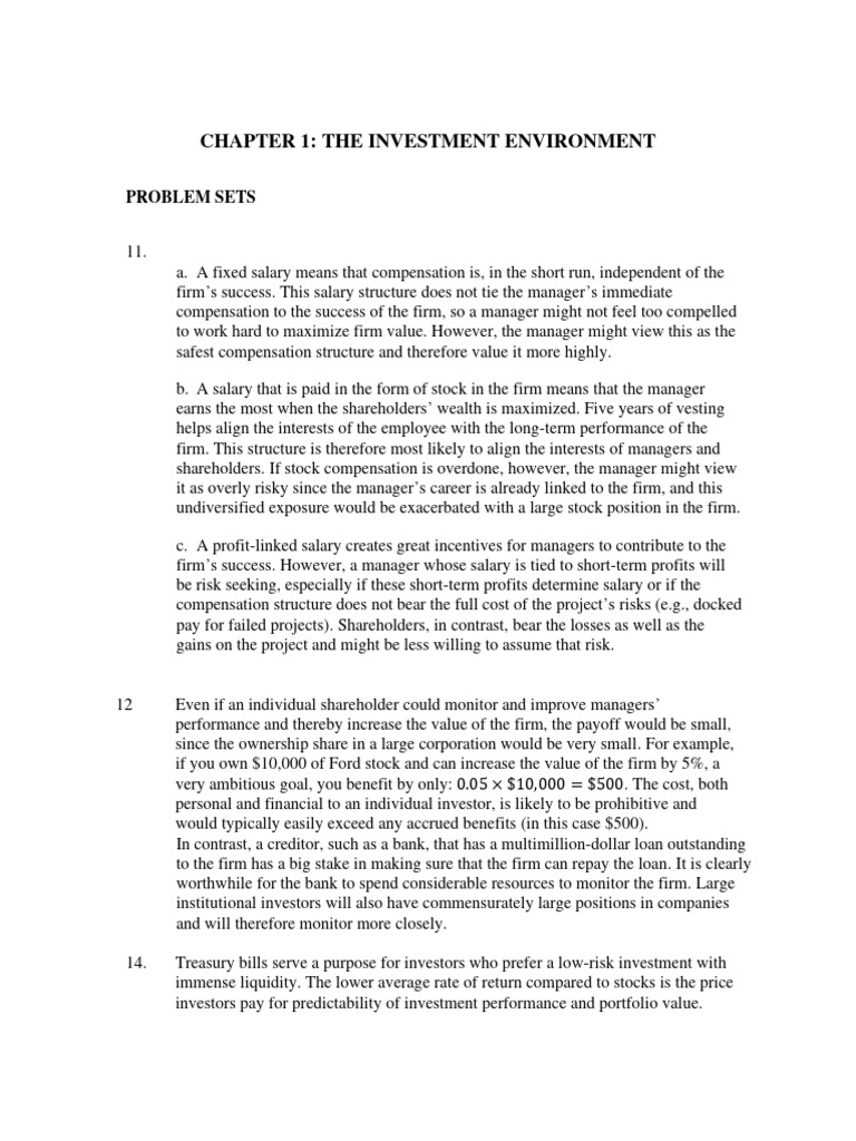 Exercises Solutions Tut1 | Download Free PDF | Margin (Finance) | Stocks Exercises Solutions Tut1 | Download Free PDF | Margin (Finance) | Stocks