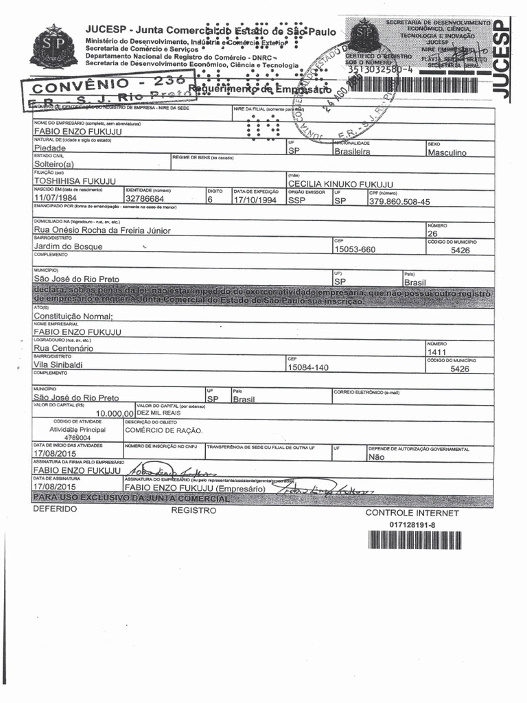 Contrato Social Fabio | PDF