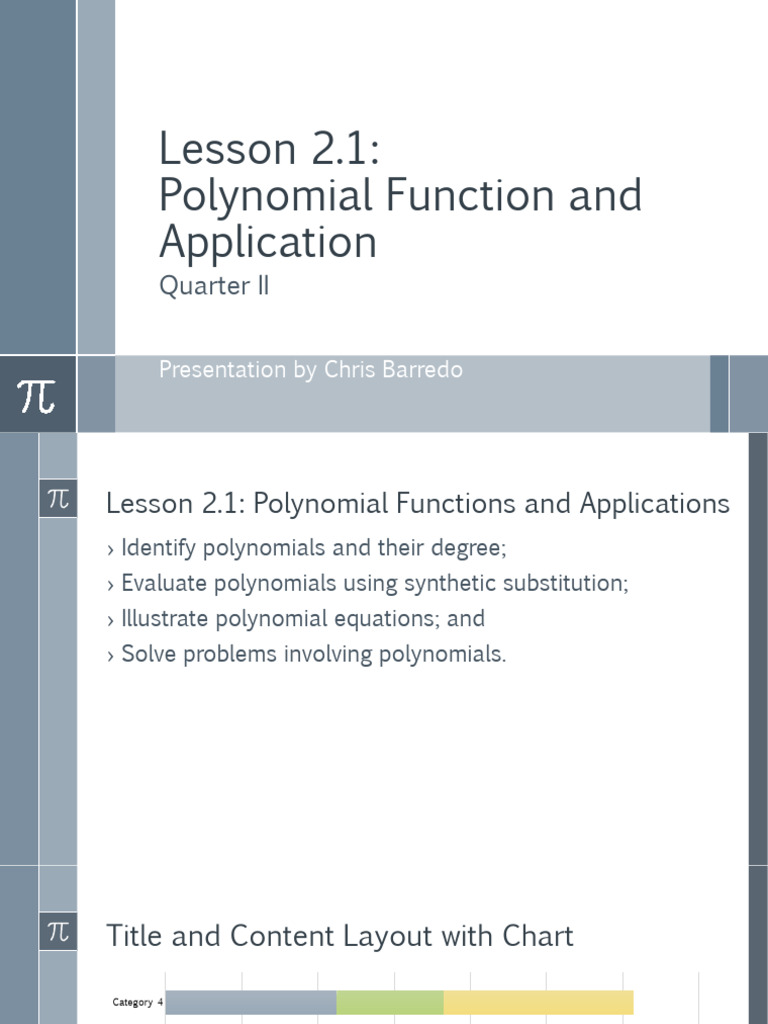 Lesson 2.1 - Polynomial Function | PDF