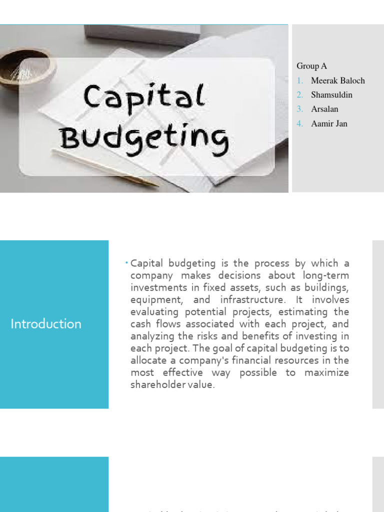 Capital Budgeting | PDF | Capital Budgeting | Internal Rate Of Return