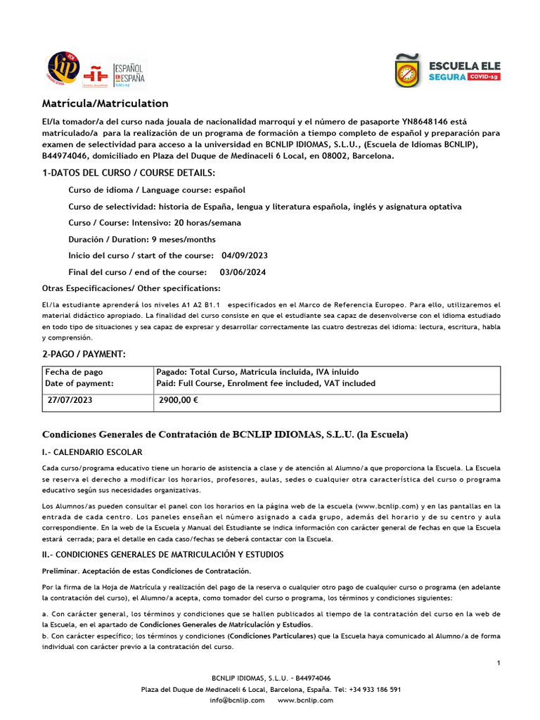 Selectividad M S Aloj 300 Magreb 2023 13666 202307270959279573 | PDF ...