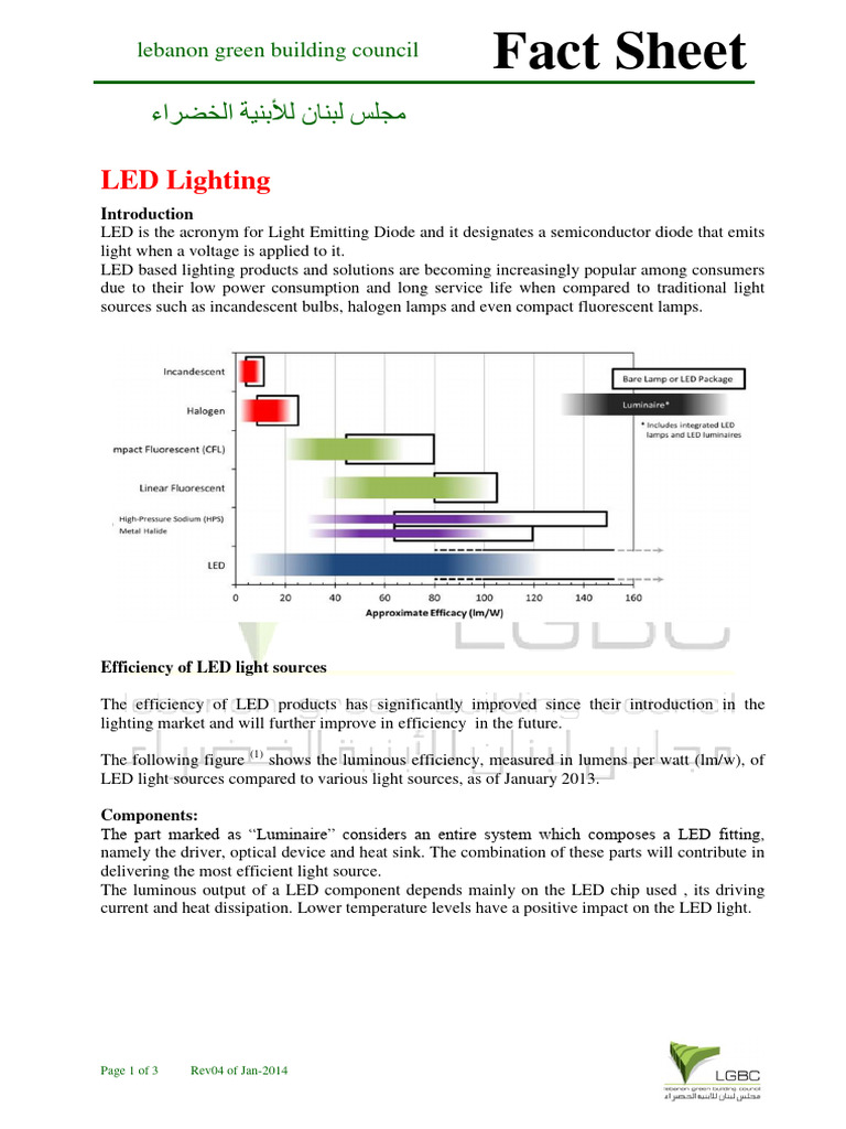 LED Lighting | PDF | Light Emitting Diode | Incandescent Light Bulb