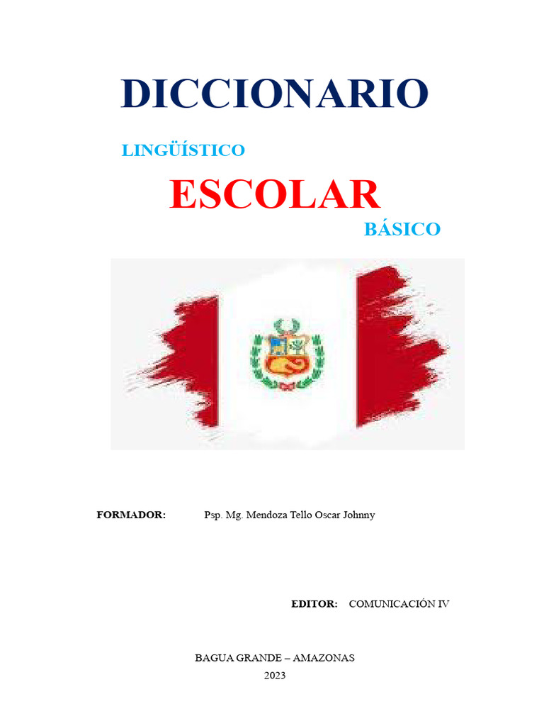 Diccionario Linguístico | PDF | Verbo | Palabra