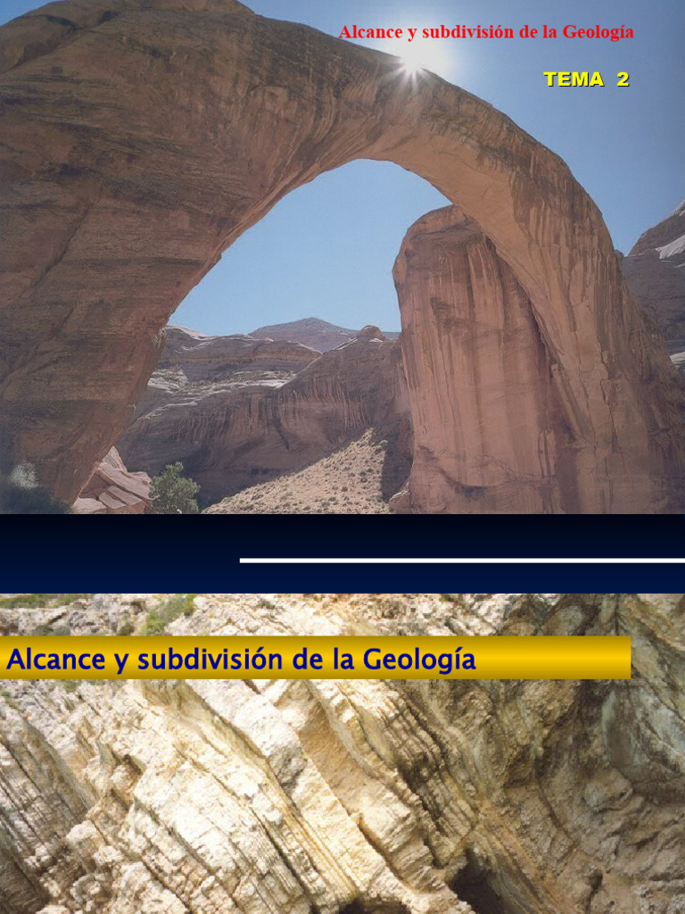 Tema 2 Geo Estructural 2023 | PDF | Geología | Estrato