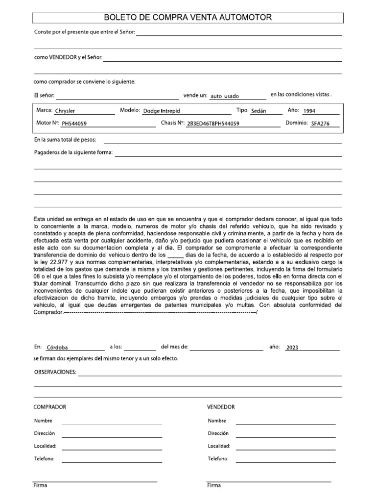 Modelo de Boleto | PDF