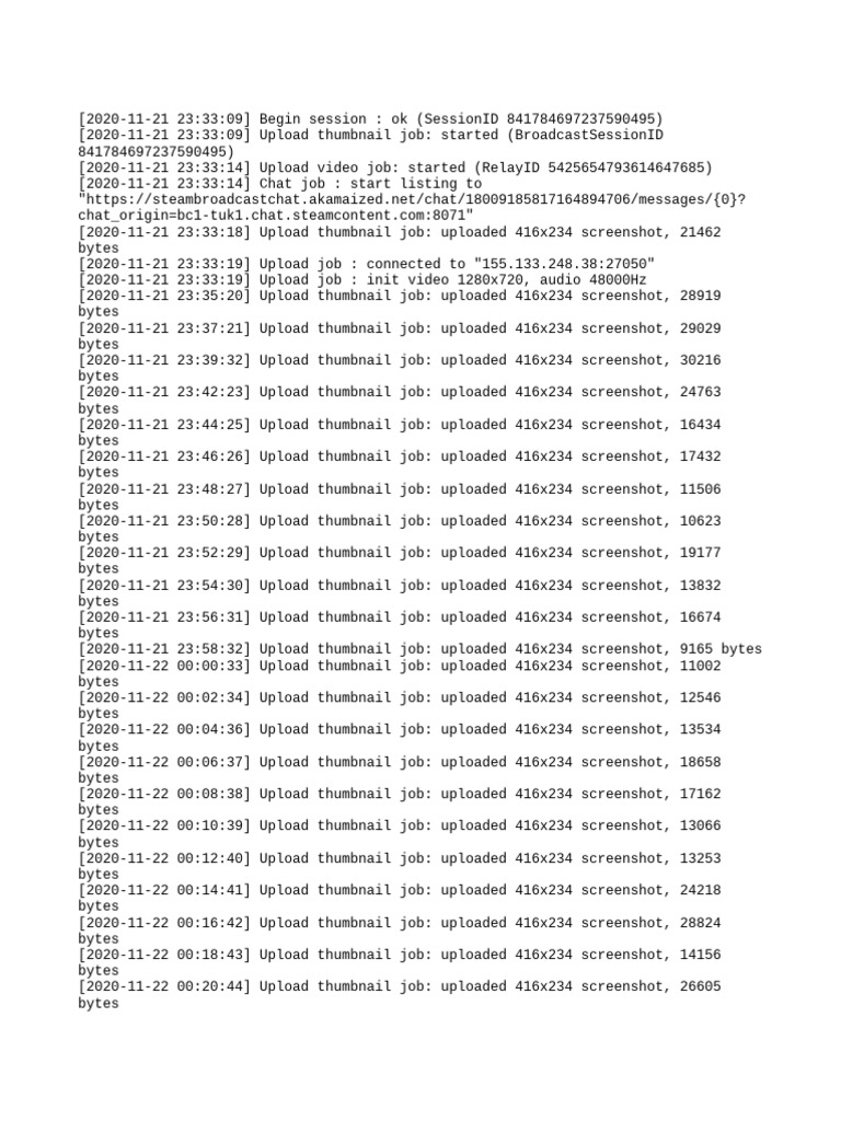 Broadcast Log | PDF | System Software | Telecommunications