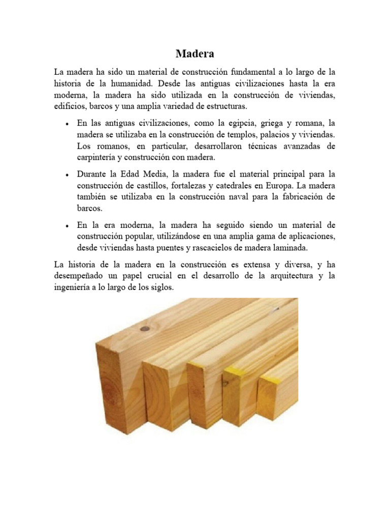 CHJD Madera | PDF | Carpintería | Madera