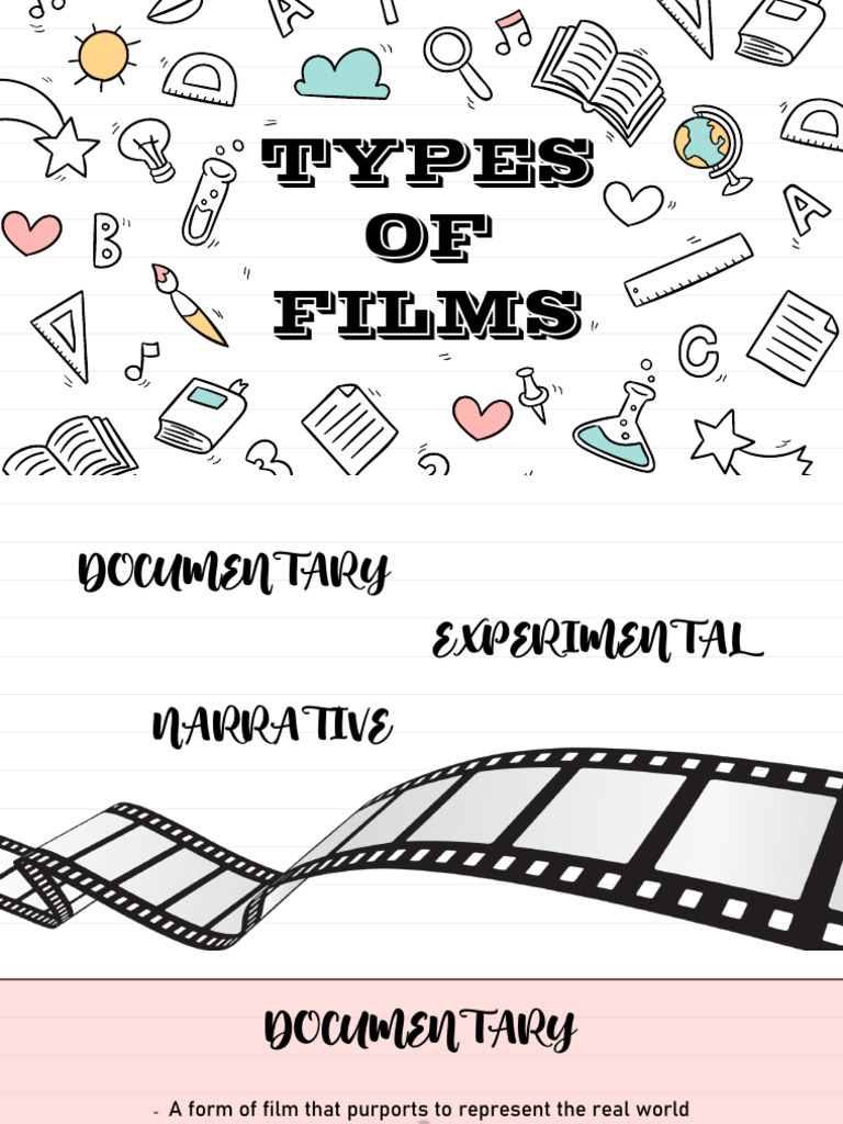 Types of Films | PDF | Games & Activities | Social Science