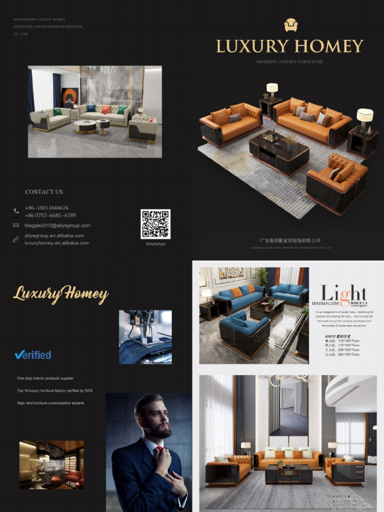 WJ Luxury Homey Modern Designs Furniture (LHWJ202104) | PDF
