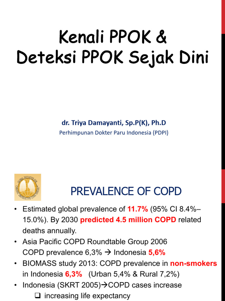 Kenali Dan Deteksi Dini PPOK | PDF