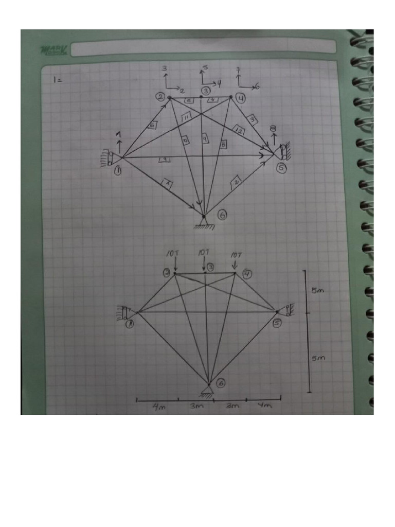 Ejercicios 3d Analisis Estructural | PDF