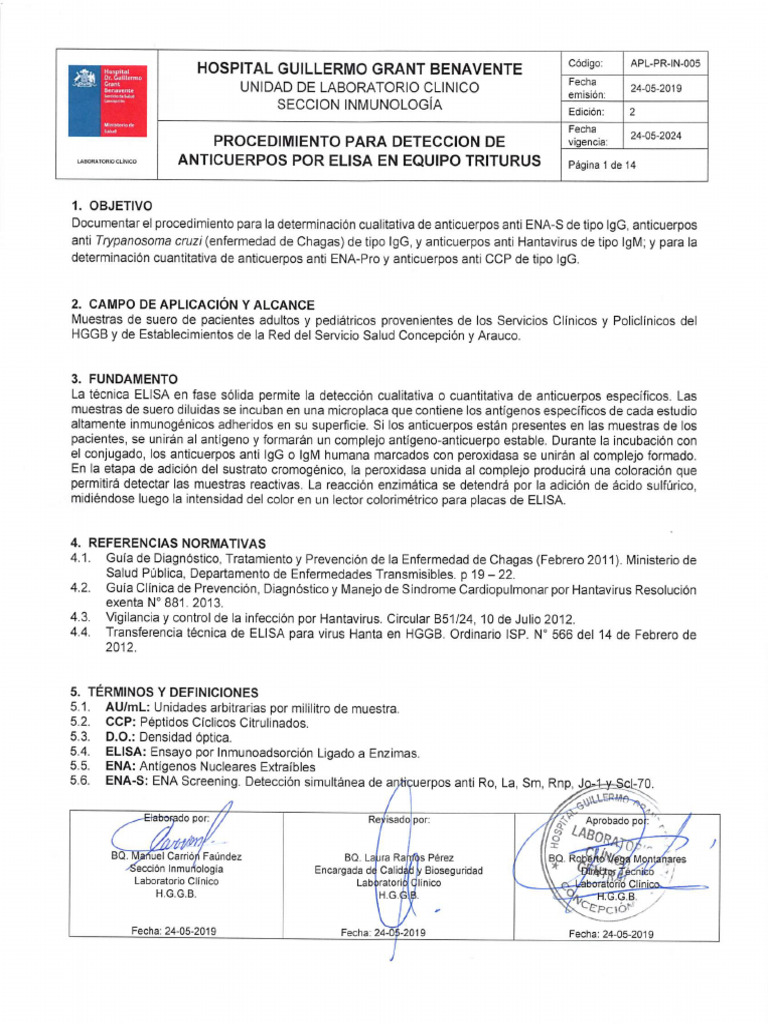 Protocolo HGGB de TRITURUS | PDF