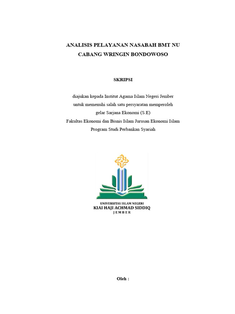 Revisi Skripsi Rofi 1 | PDF