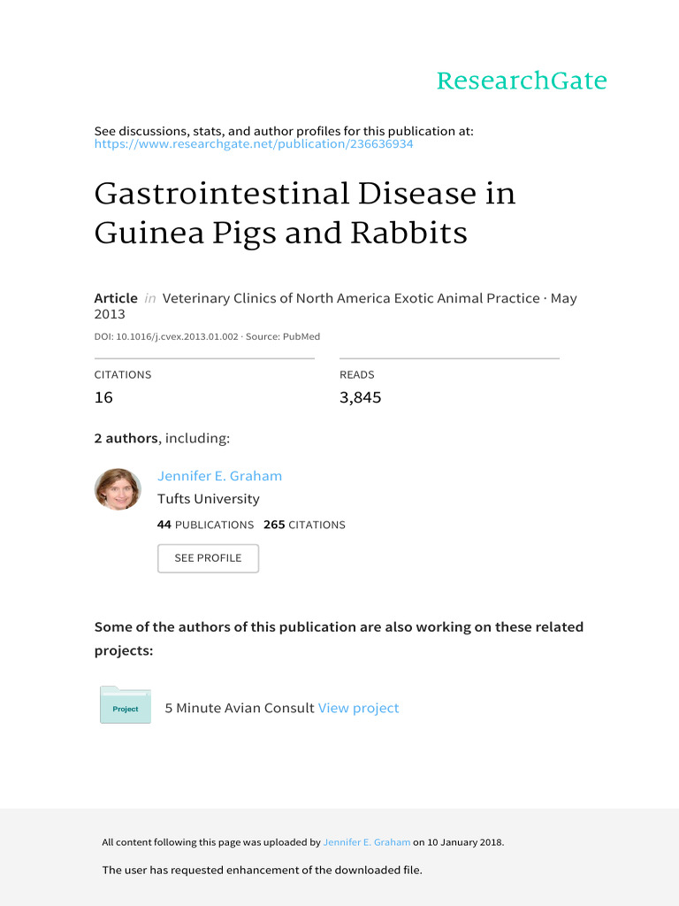 China Mucoid Enteritis in Rabbits | PDF | Infection | Diarrhea