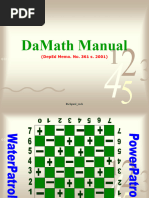DAMATH Board | PDF | Lexicology | Elementary Mathematics